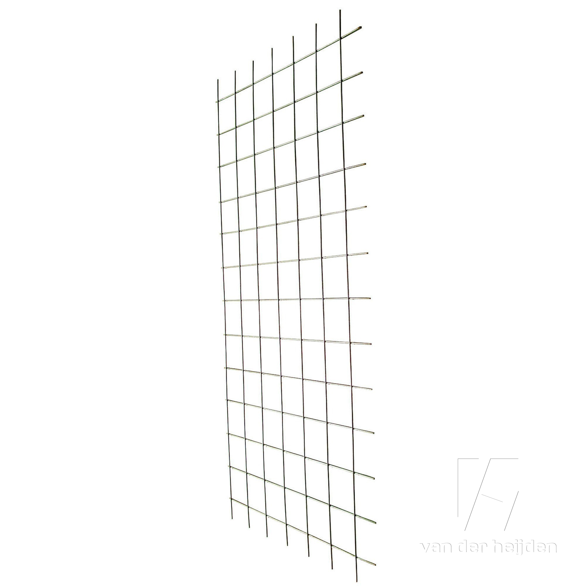 Beton Net Roestig, mazen 100x100mm, Ø 5 - Van der Heijden