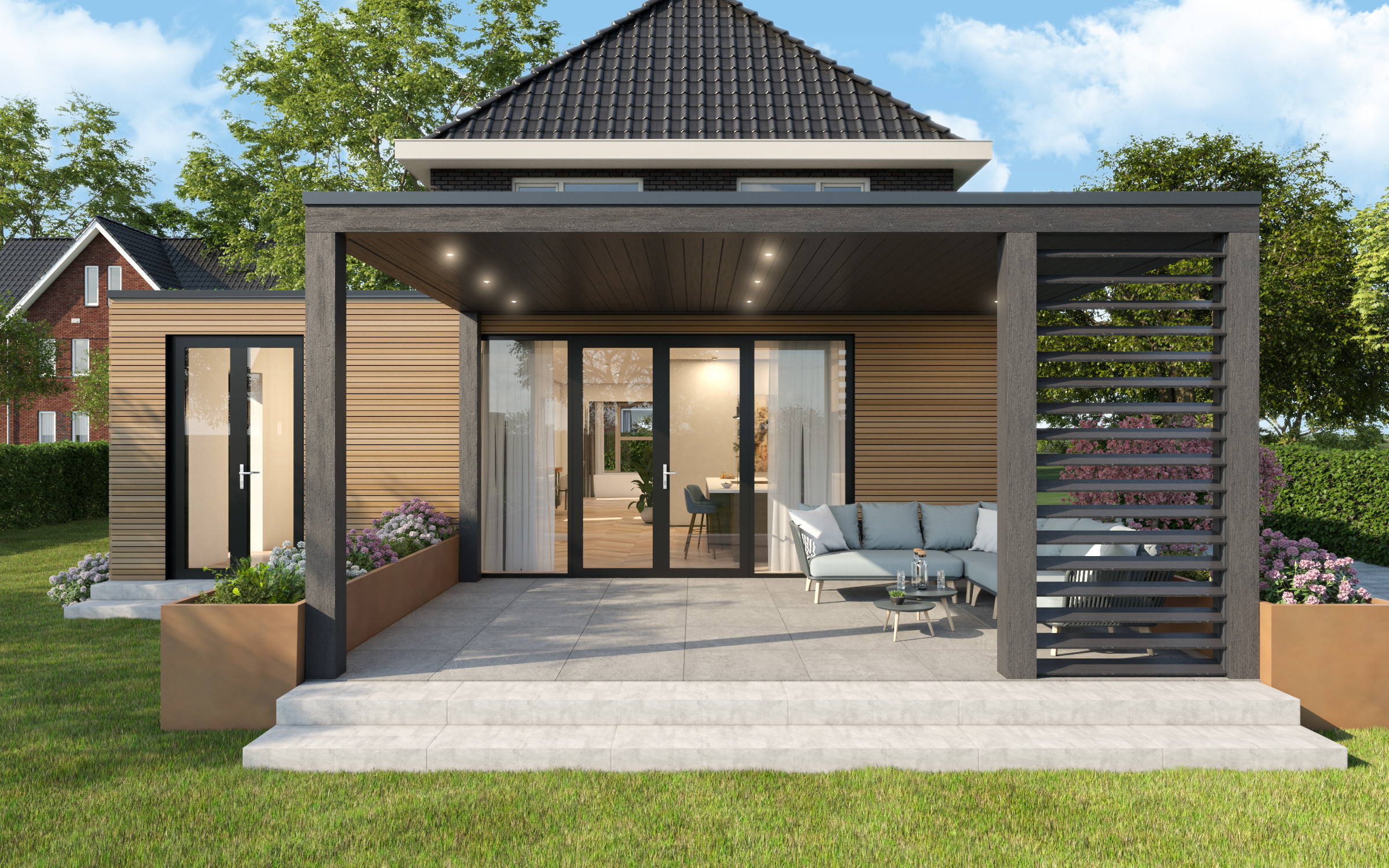 Moderne Veranda: Strakke, Stijlvolle Designs voor Jouw Buitenruimte ...