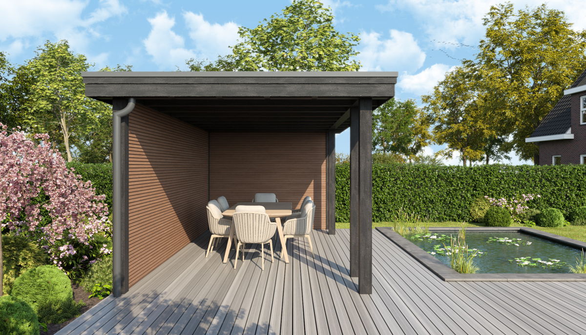 Landelijke overkapping - Van der Heijden