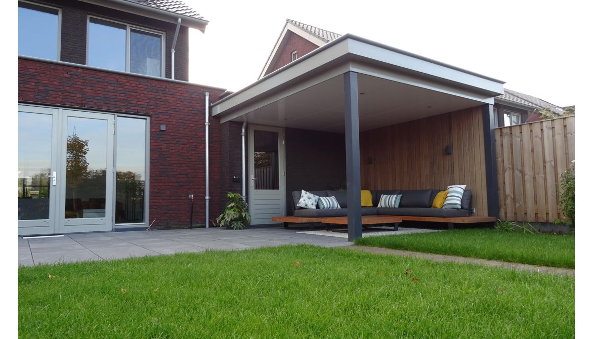 Moderne veranda in Oostelbeers - Van der Heijden