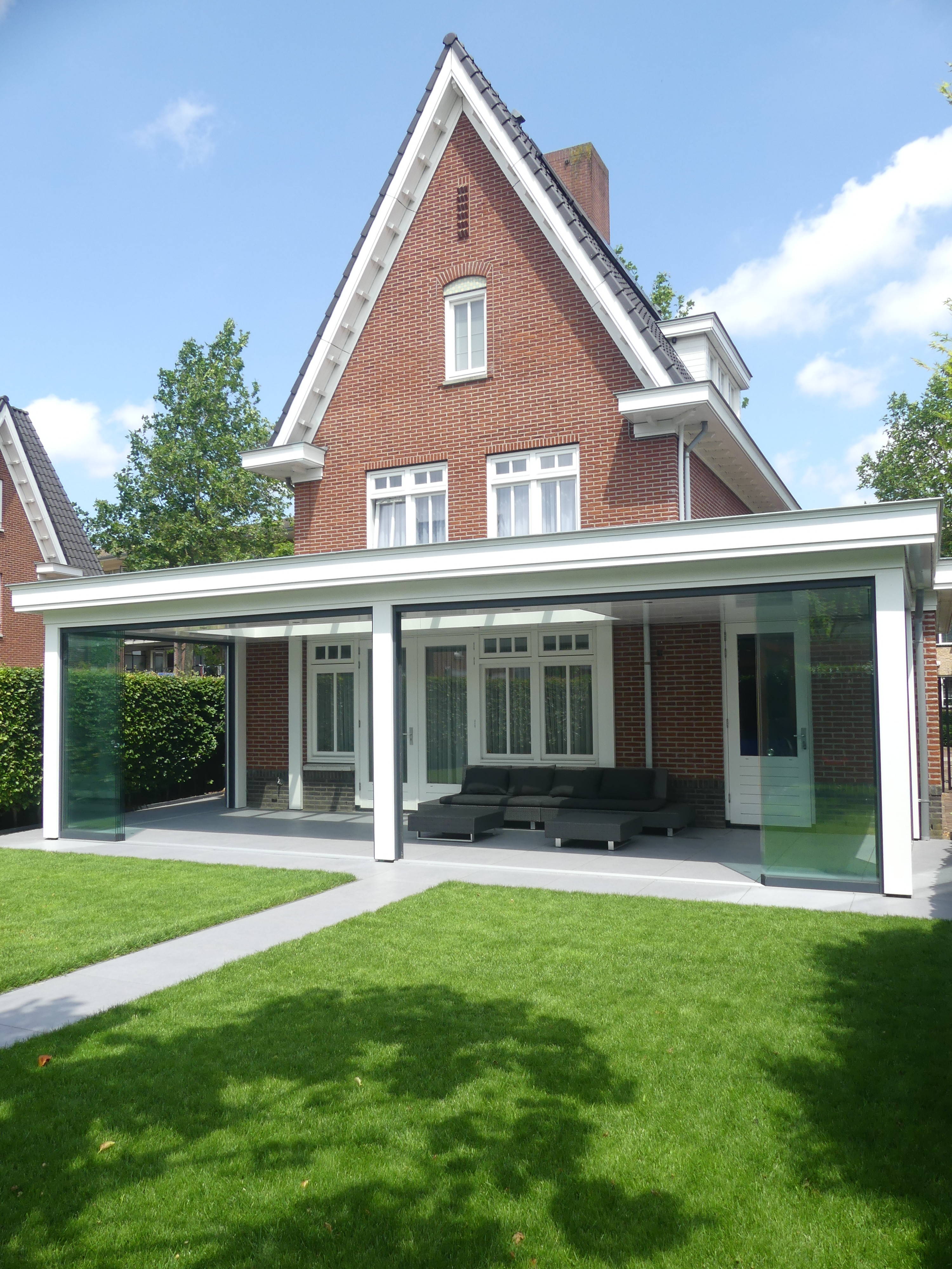 Witte Veranda met Lichtstraat in Barendrecht: Elegant en Tijdloos - Van ...