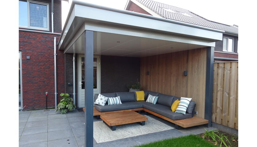 Moderne veranda in Oostelbeers - Van der Heijden