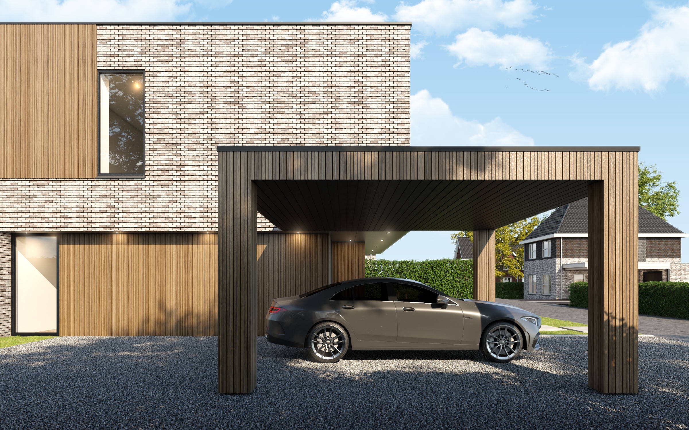 High-End Carport: Luxe en Bescherming voor Jouw Auto - Van der Heijden